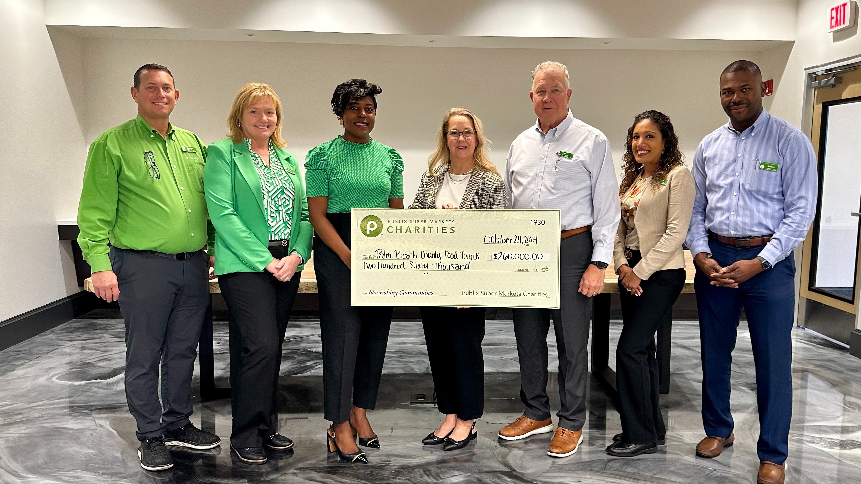 Publix Charities supports Palm Beach County Food Bank - Publix Super ...